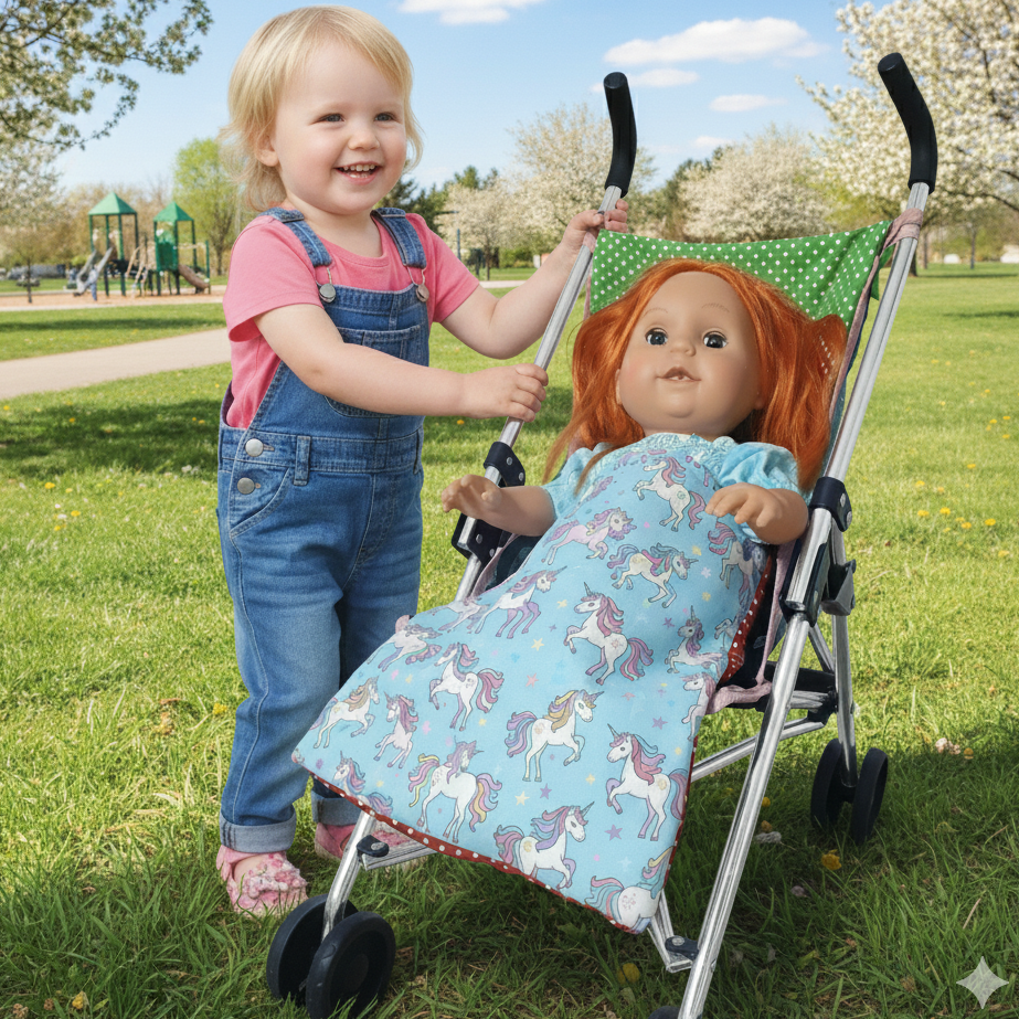 Dolls Buggy Cover Beginner Sewing Pattern - Easy Sewing Patterns for ...