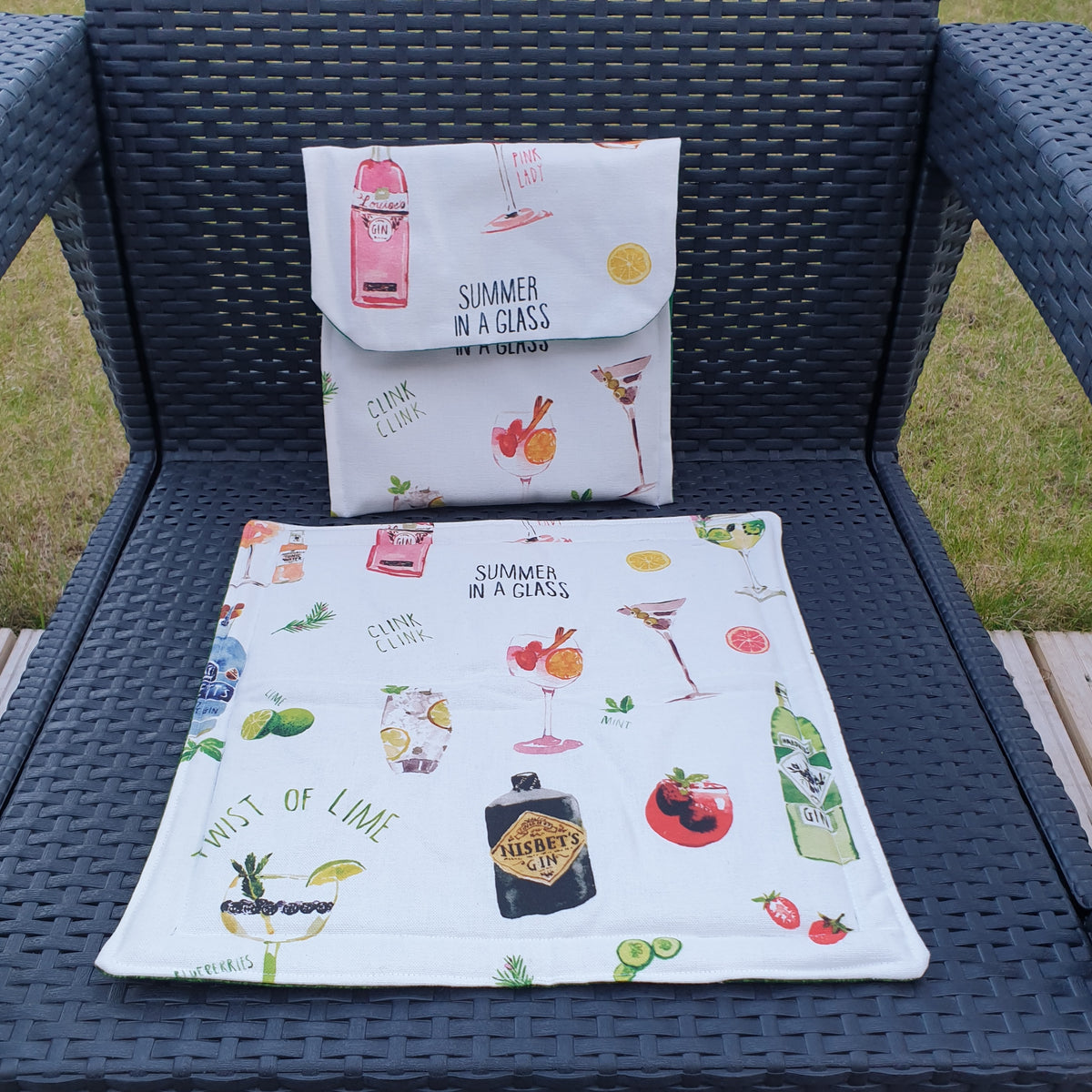 Sit Square Cushion and Bag Beginner Sewing Pattern - Happy Days Sewing ...