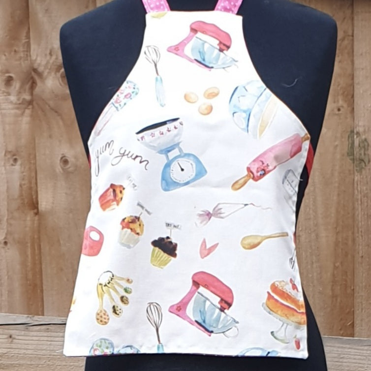 Apron Beginner Sewing Pattern Toddler Size - Fun & Educational - Happy ...