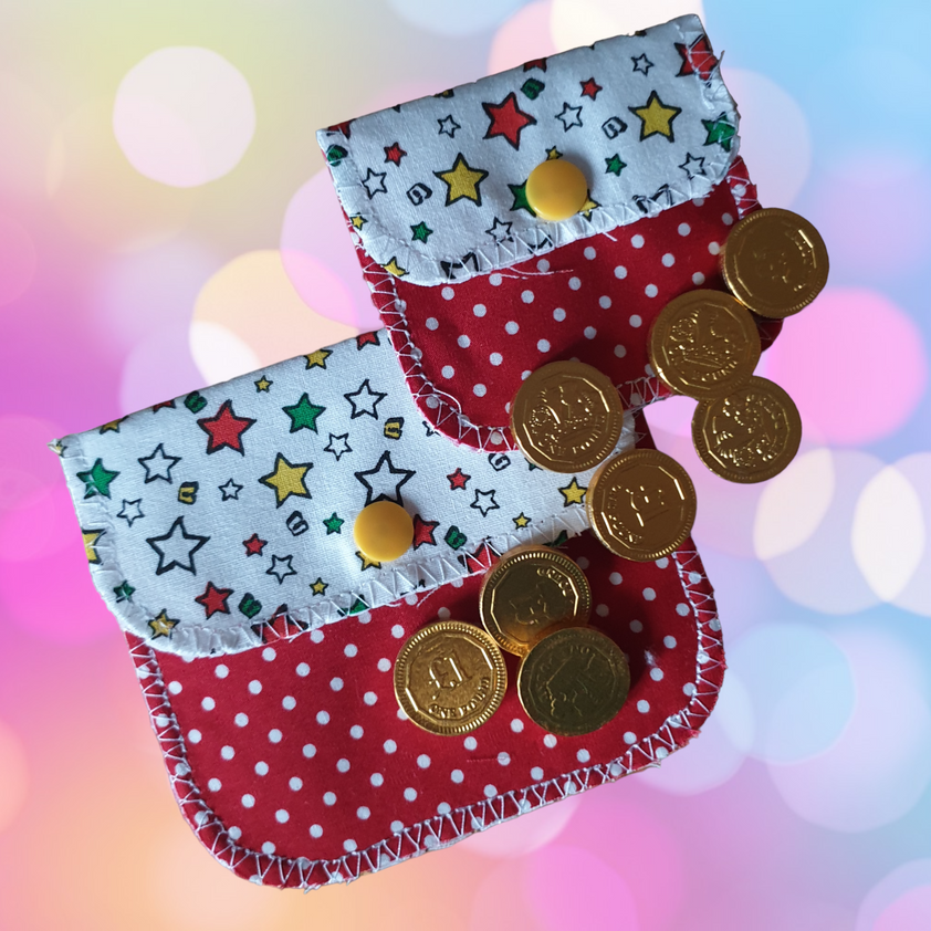 Coin Purse Beginner Sewing Pattern - Easy Sewing Project – Happy Days ...