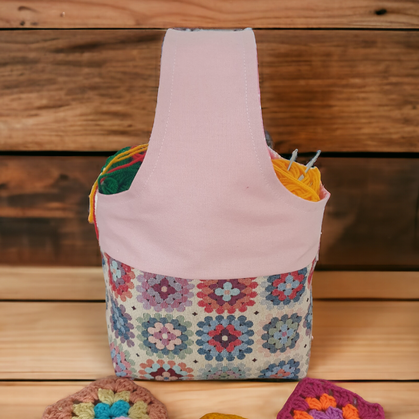 PUDSEY Knitting Crochet Bag Beginner Sewing Pattern with SVG Cutting F ...