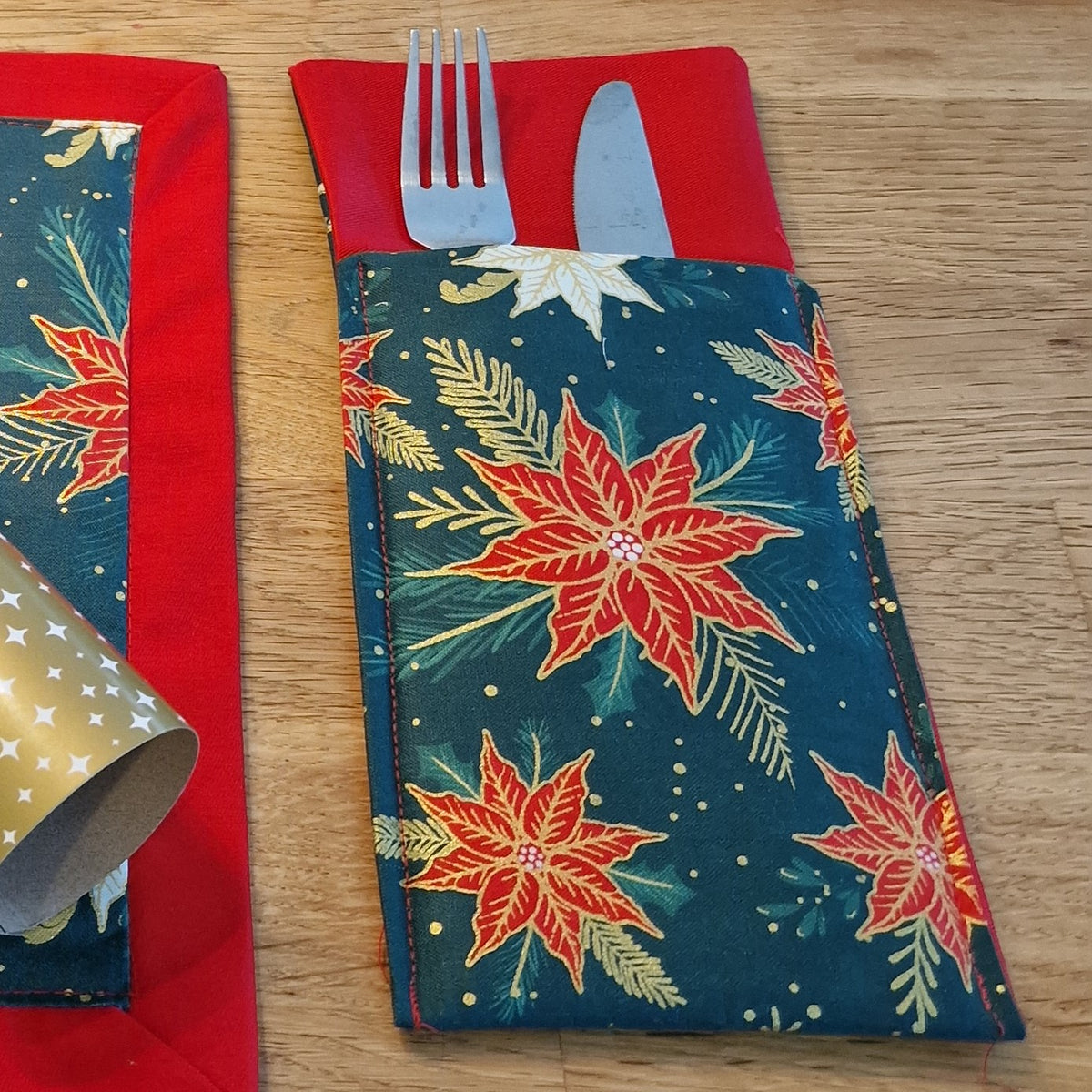 Cutlery Pouch Beginner Sewing Pattern | Home Decor | Easy DIY Project ...