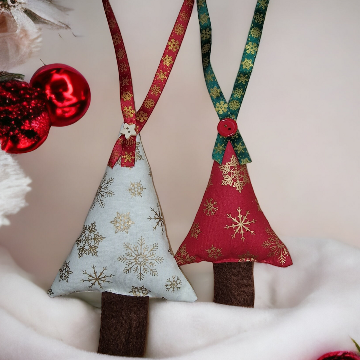 PADDED TREE Christmas Tree Decorations Sewing Pattern Tree - Happy Days ...
