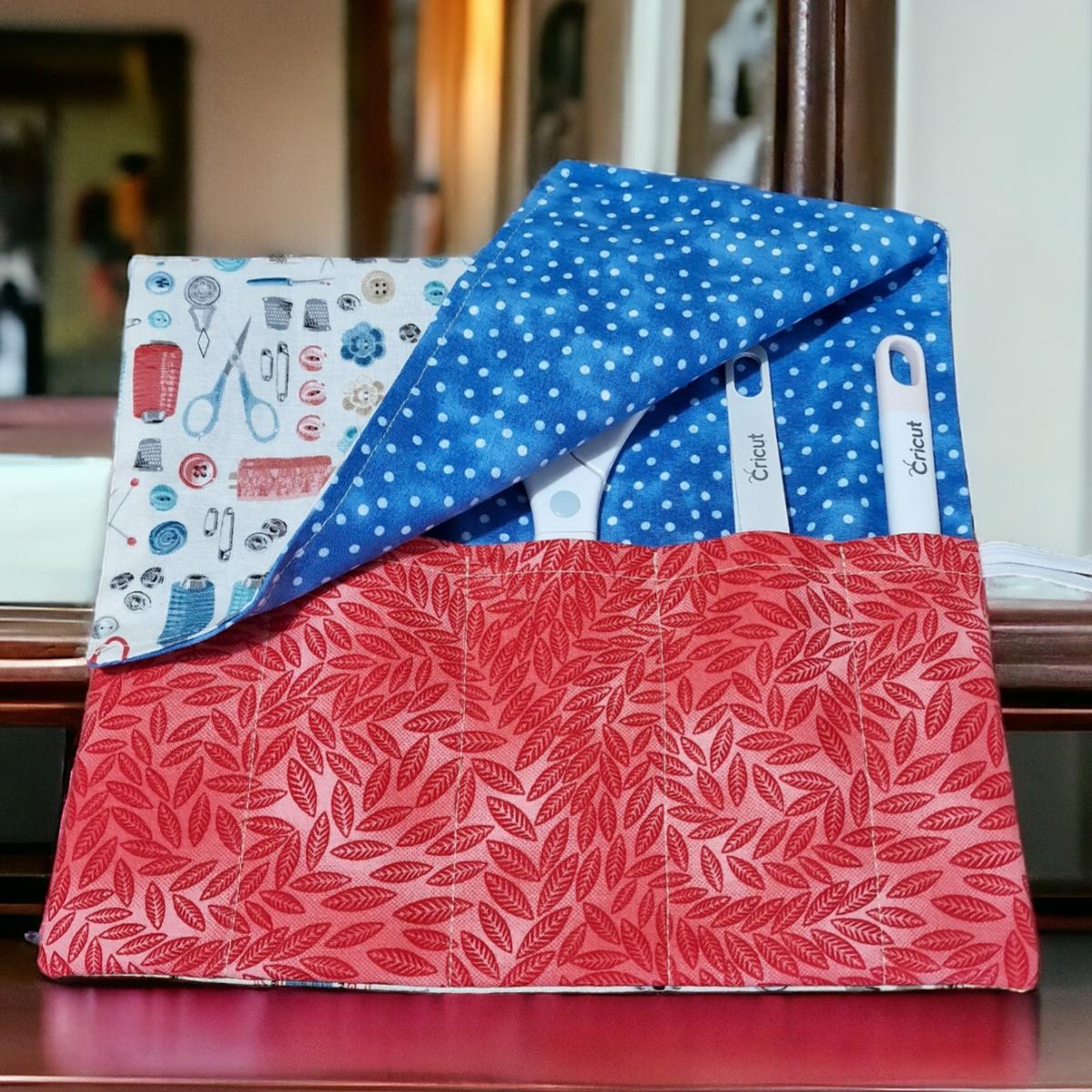 Cricut Tool Roll Beginner Sewing Pattern | Organize Your Workspace ...