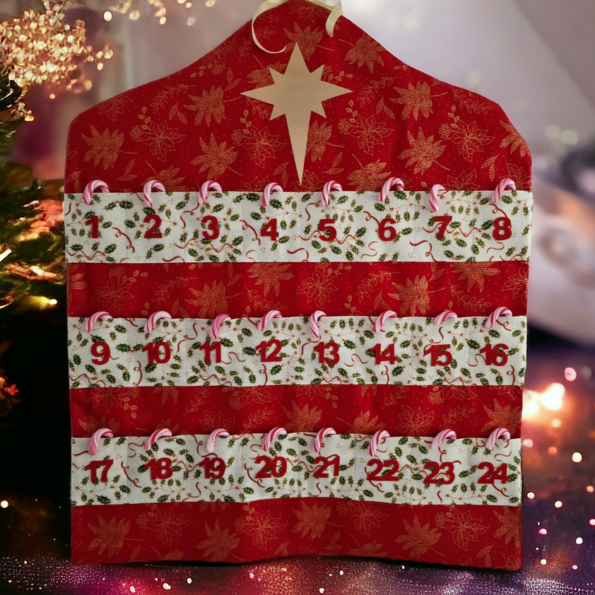 Easy DIY Advent Calendar Sewing Pattern for Beginners - Happy Days ...