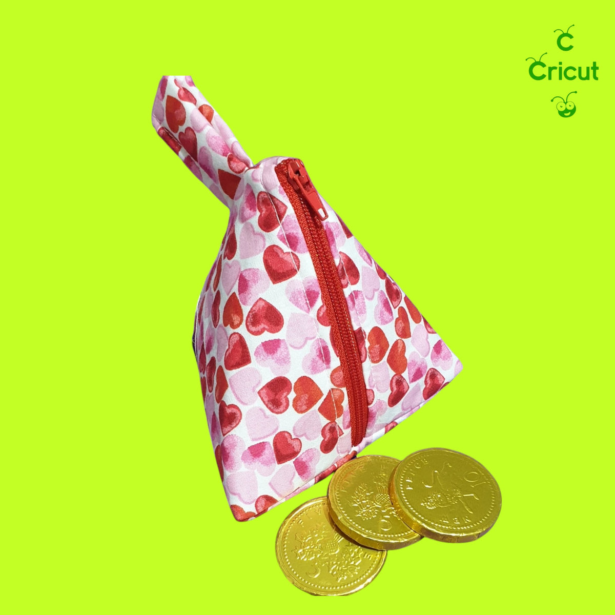 PIXIE-LOU Pyramid Purse Beginner Sewing Pattern with SVG Cutting File ...