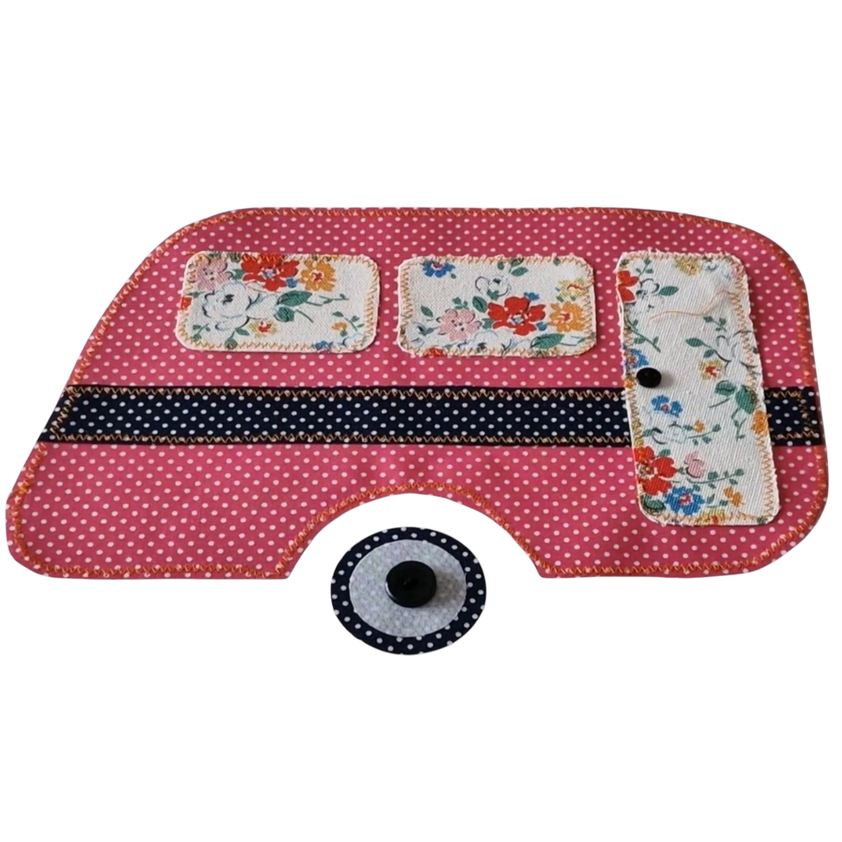 Caravan Applique Beginner Sewing Pattern - Easy DIY Cushion – Happy ...
