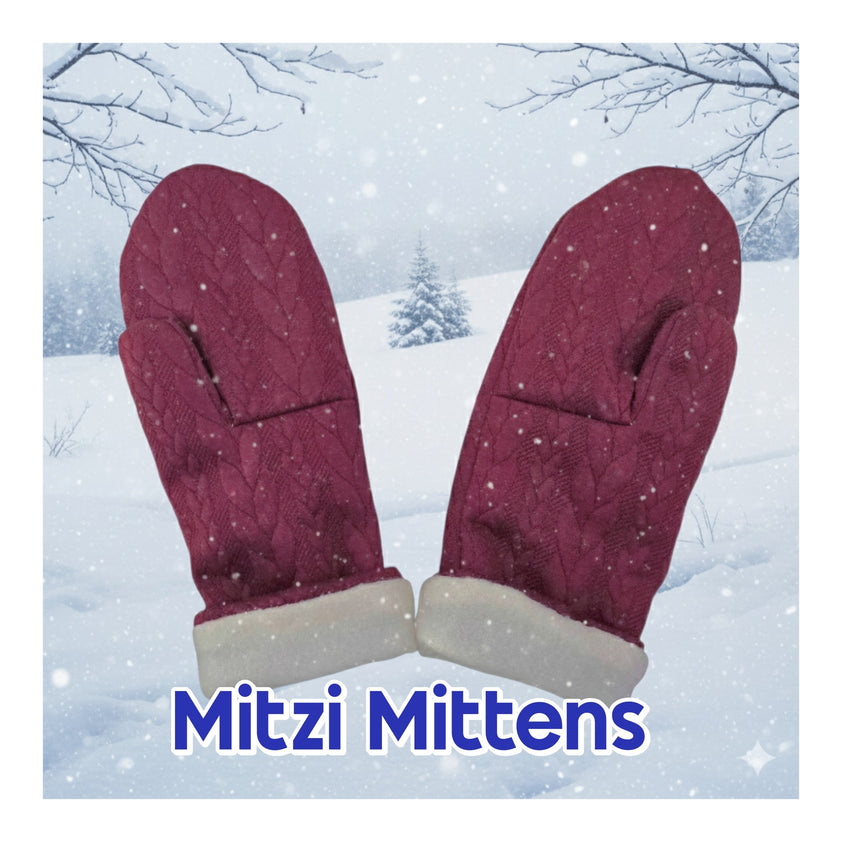 Easy-to-Follow Mitzi Mittens Beginner Sewing Pattern – Happy Days Sewing