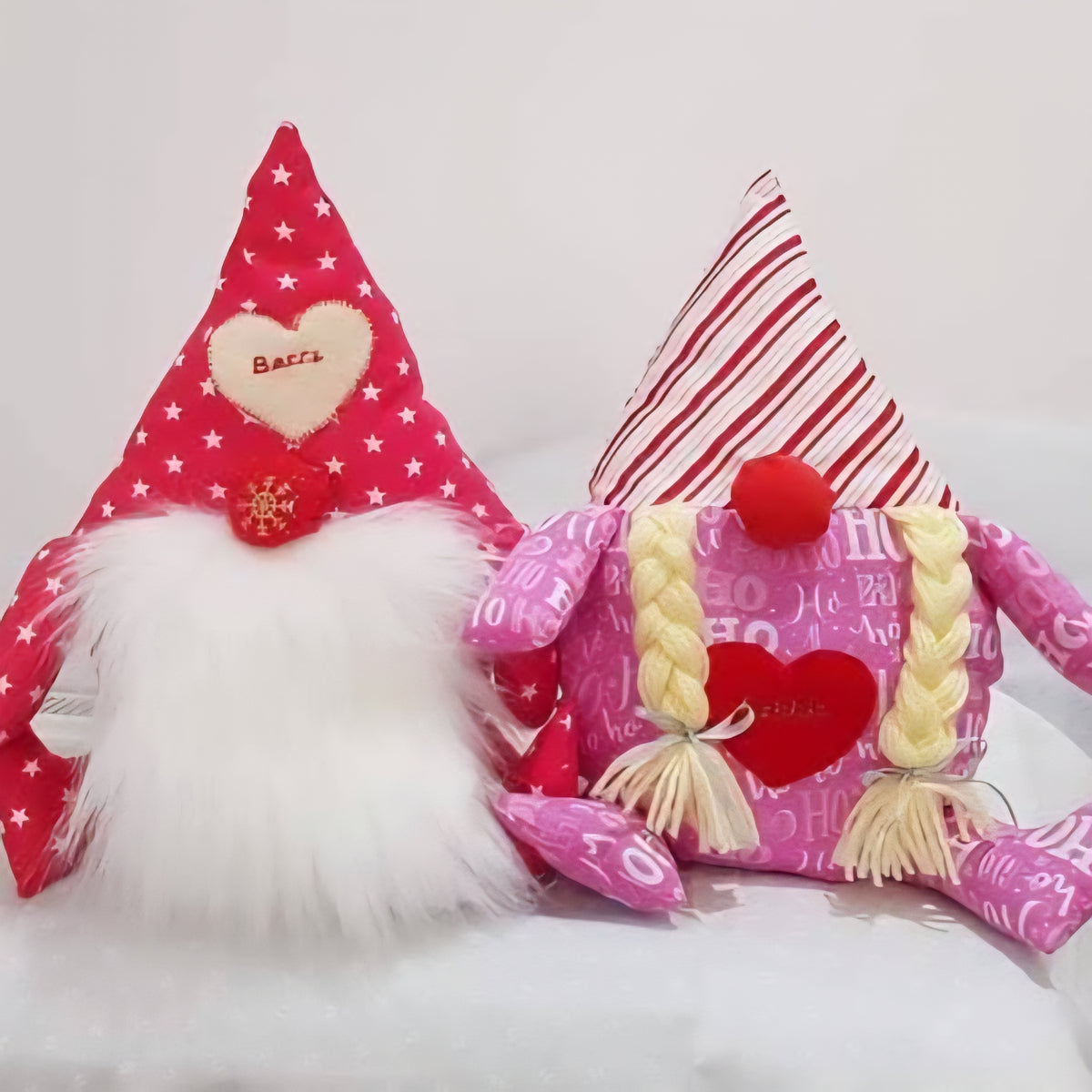 TREVOR and LOLA Gonk Cushions Beginner Sewing Pattern - Happy Days ...